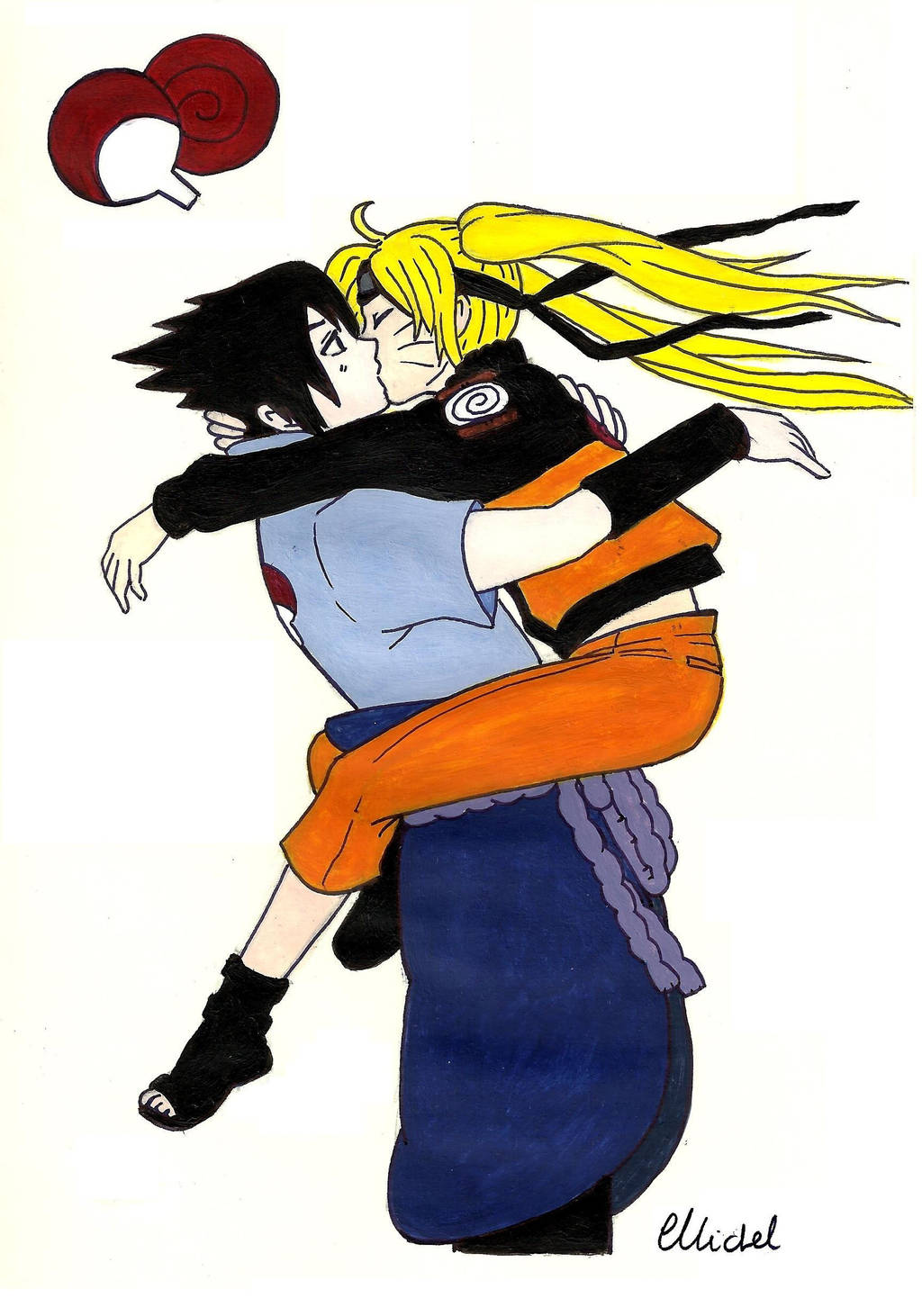 Sasuke Naruko Kiss By Bi Bimichel On Deviantart