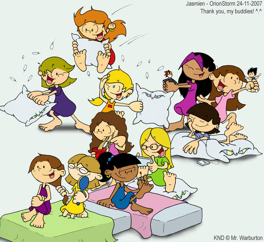 International Slumber Party by OrionStorm on DeviantArt