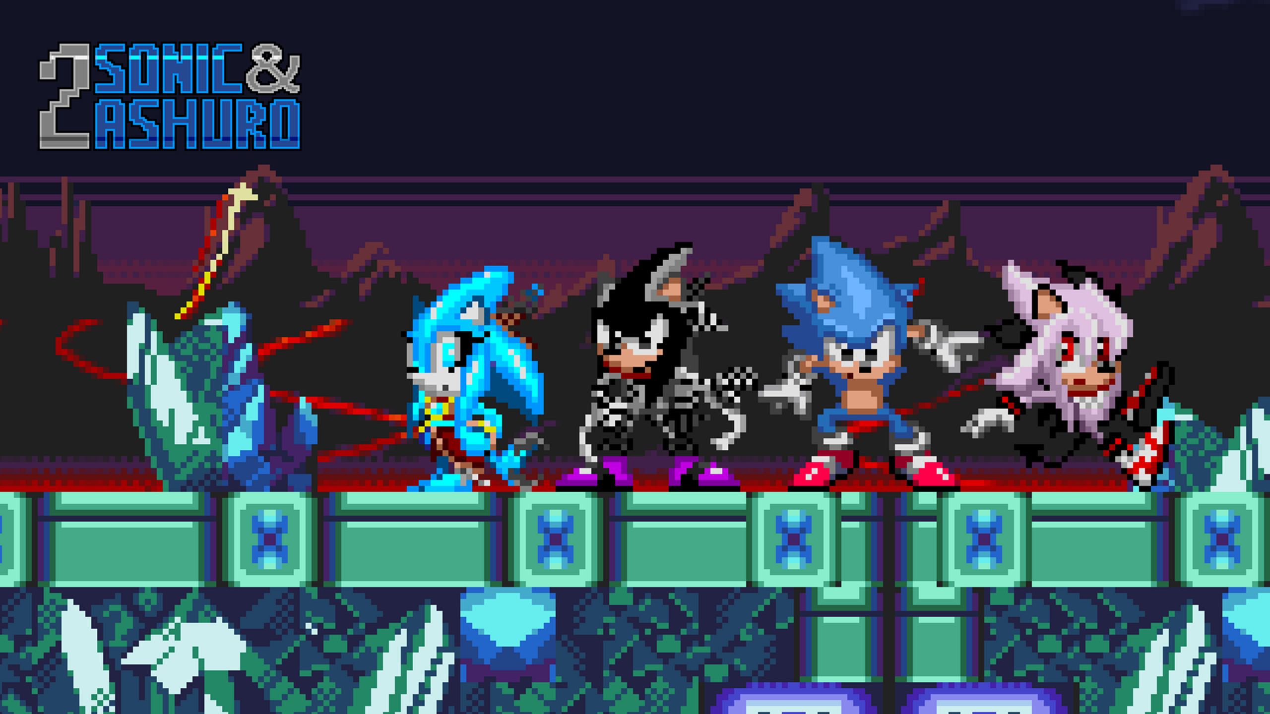 Sonic and Ashuro 2 - Wallpaper #2 by drakughost on DeviantArt