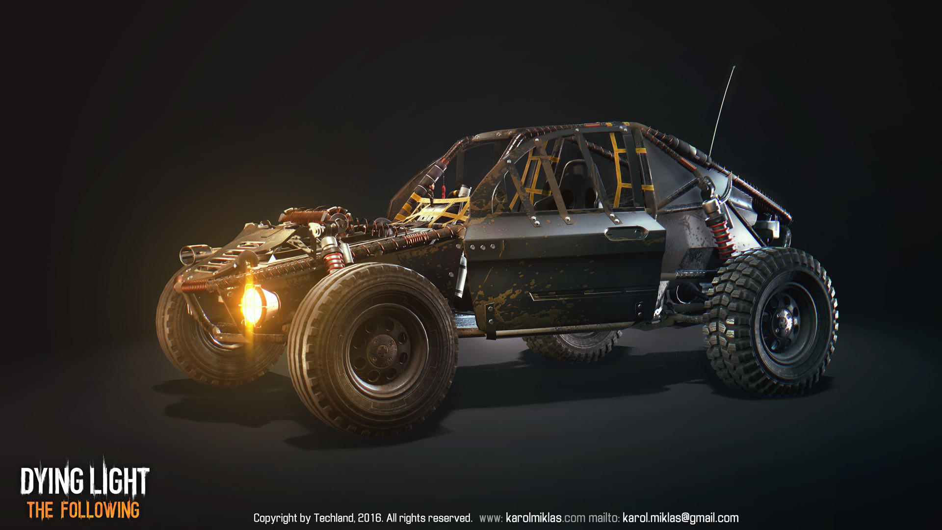 Dying Light: The Following Buggy by KMiklas on DeviantArt