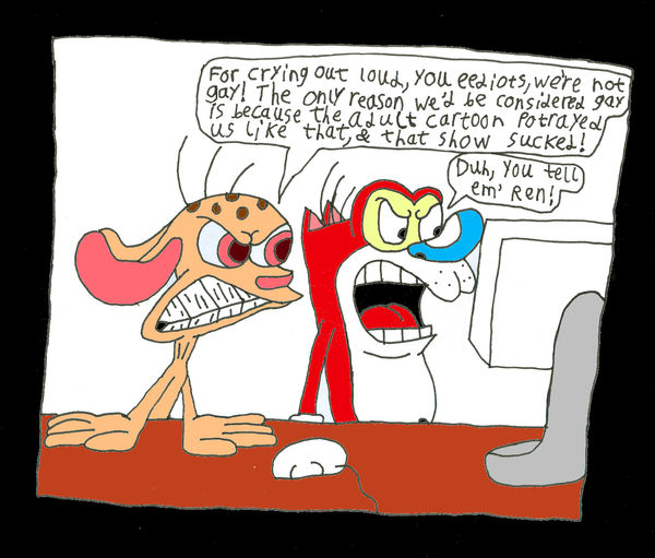 Ren And Stimpy Go To Da By Maniacaldude On Deviantart