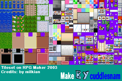LOJA Super Market Tileset on RPG Maker 2003 by cuddlesnam on DeviantArt