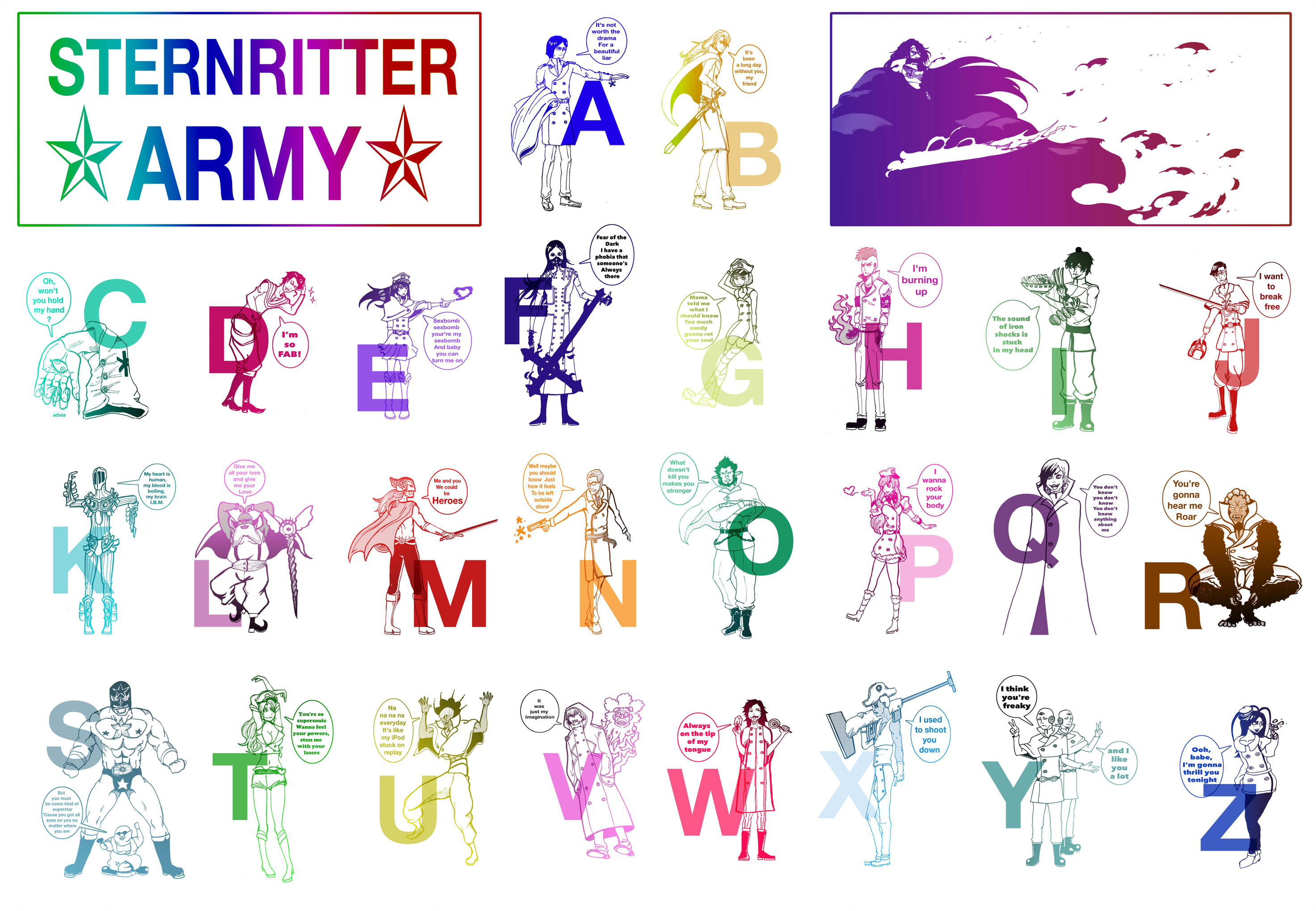 All sternritter by adixia on DeviantArt