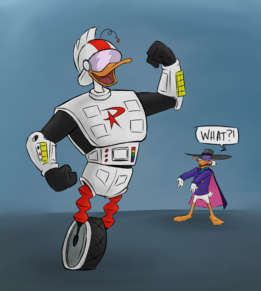 Duckvember #7 - Gizmoduck by RakishRaven on DeviantArt