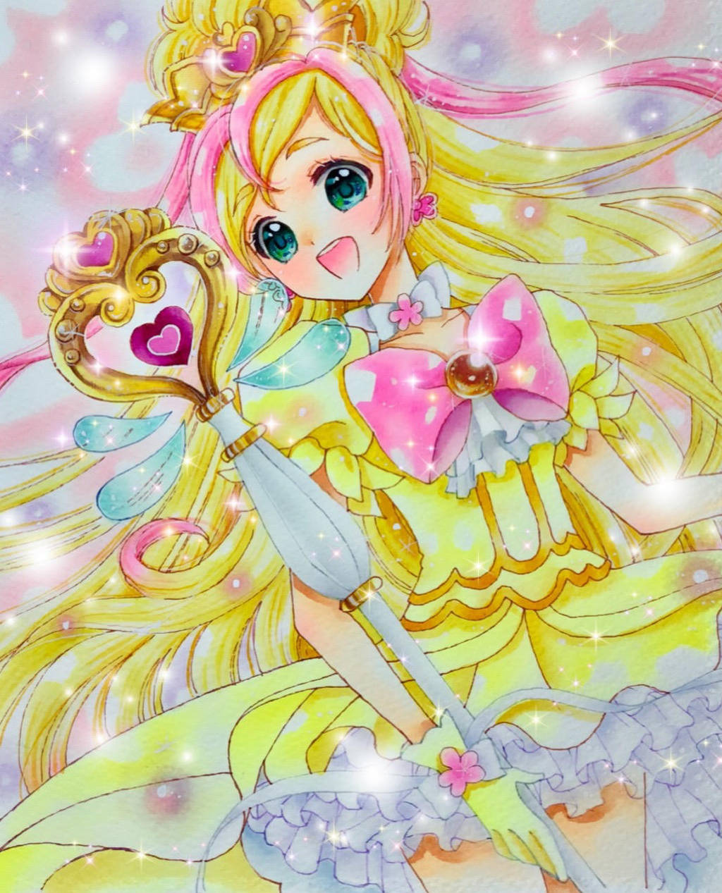 puricure cure flora by kanon-jasumine on DeviantArt