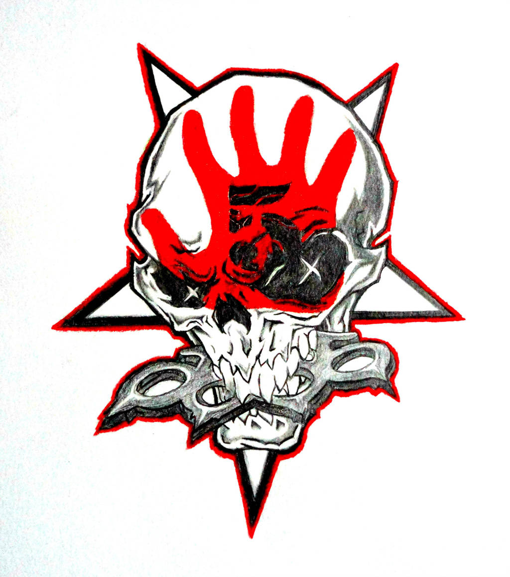 Five Finger Death Punch Skull by crossfade528 on DeviantArt