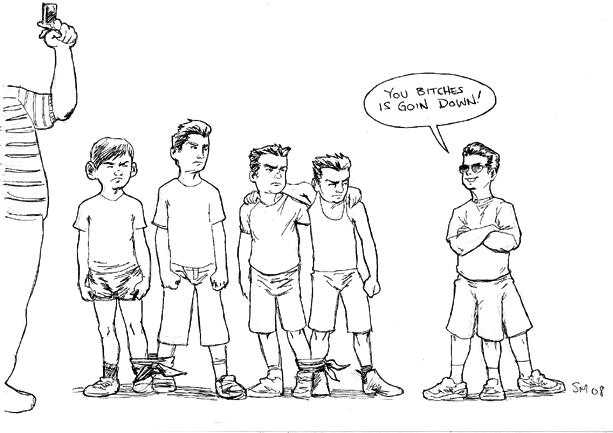 Three Legged Race by Practicecactus on DeviantArt