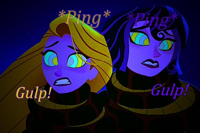 Kaa and Rapunzel And Cassandra by HypnoVorelover on DeviantArt