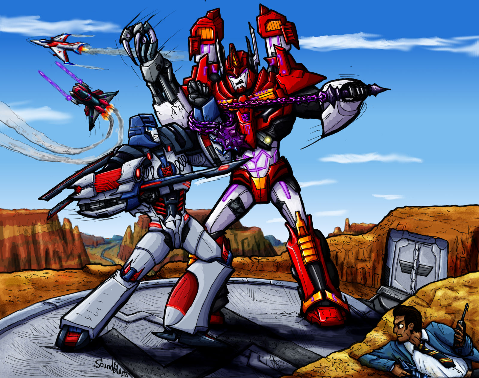 Magnus vs Megatron (SG) by SoundBluster on DeviantArt