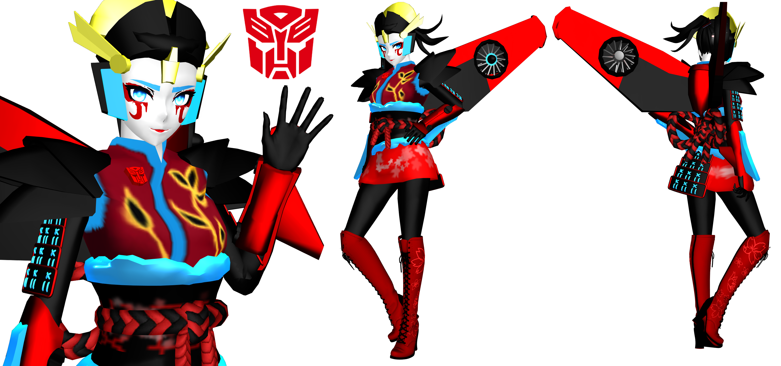 [MMD] Windblade Gijinka (Transformers) by DrStinger on DeviantArt