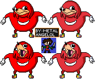 Uganda Knuckles pixel art by metalangelol on DeviantArt