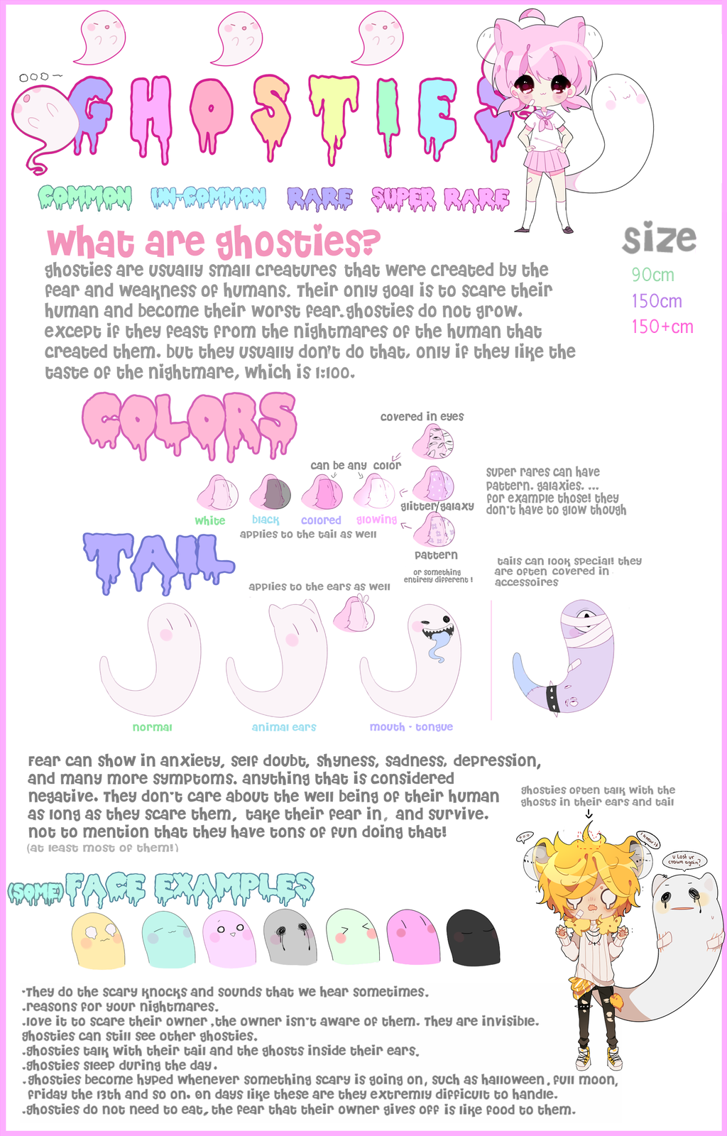 + extra art GHOSTIE AUCTION . sold by CHARIKO on DeviantArt