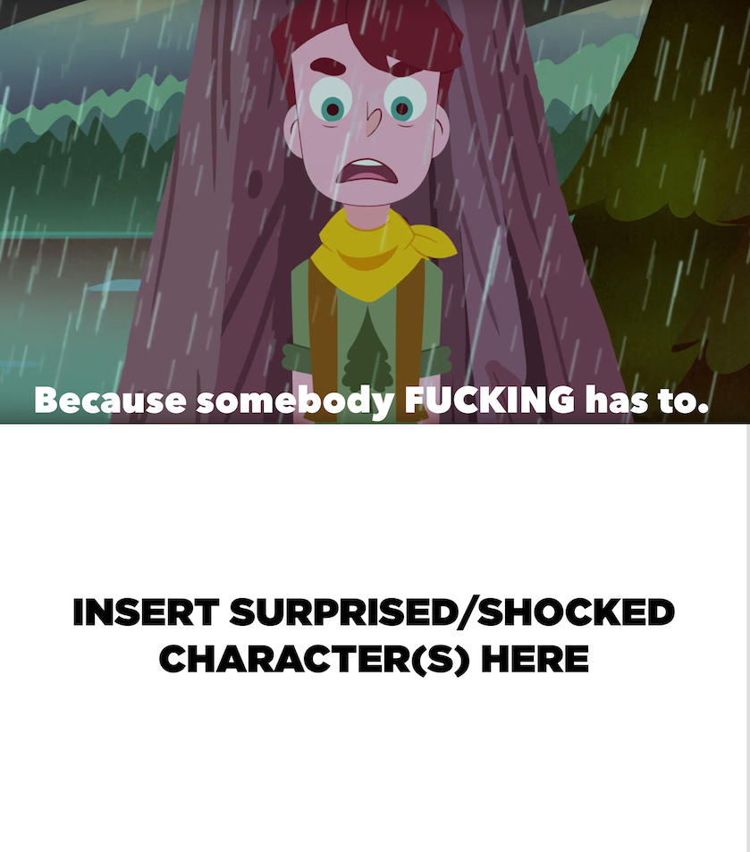 Lina and Naga heard David's First Curse by EarWaxKid on DeviantArt