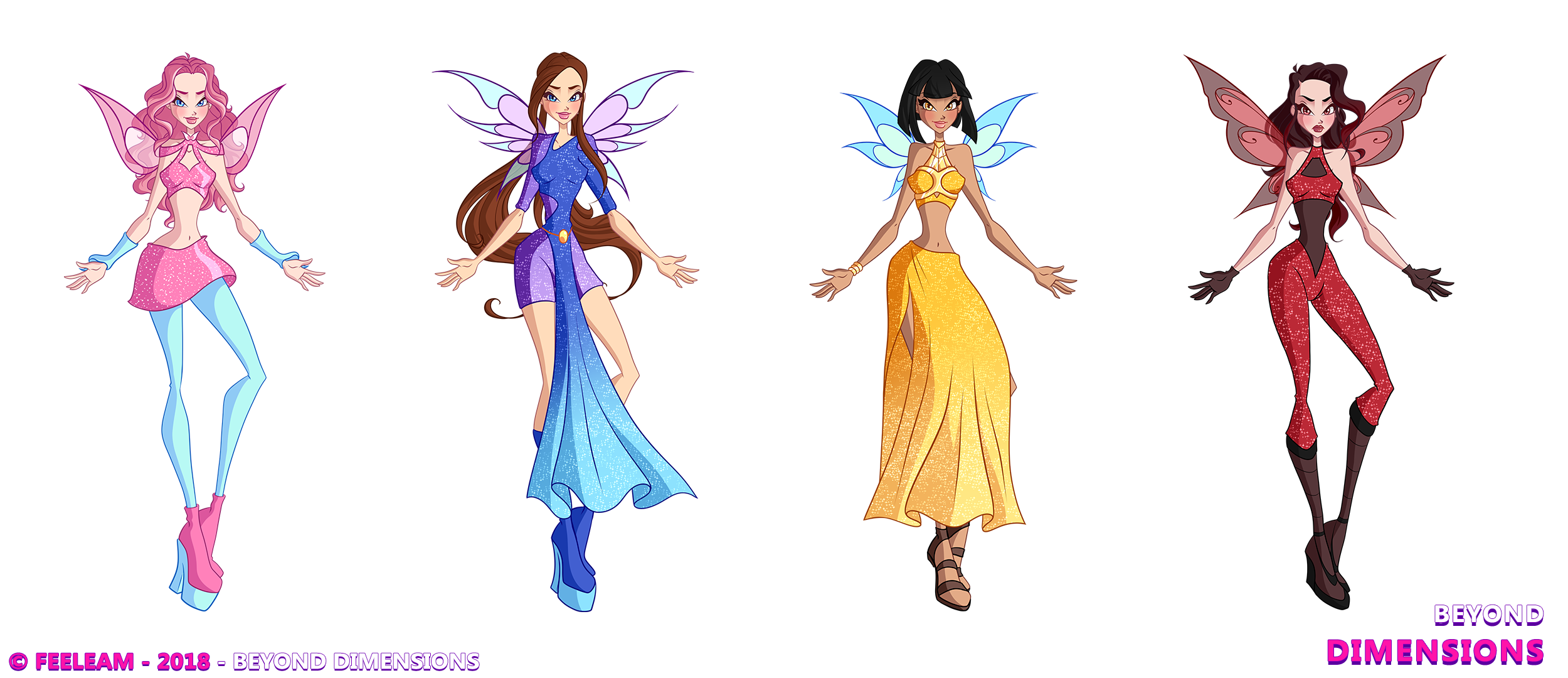 Beyond Dimensions - Magic Winx / Charmix Fairies by Feeleam on DeviantArt