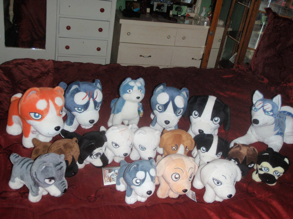 Ginga Plush Collection UPDATED by ShinyToyDinosaurs on DeviantArt