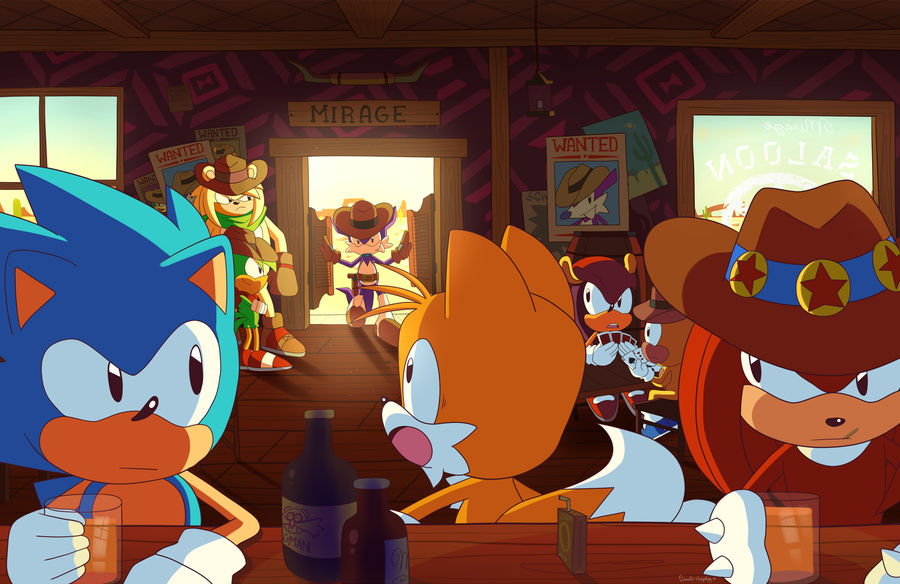 At the Mirage Saloon by Domestic-hedgehog on DeviantArt