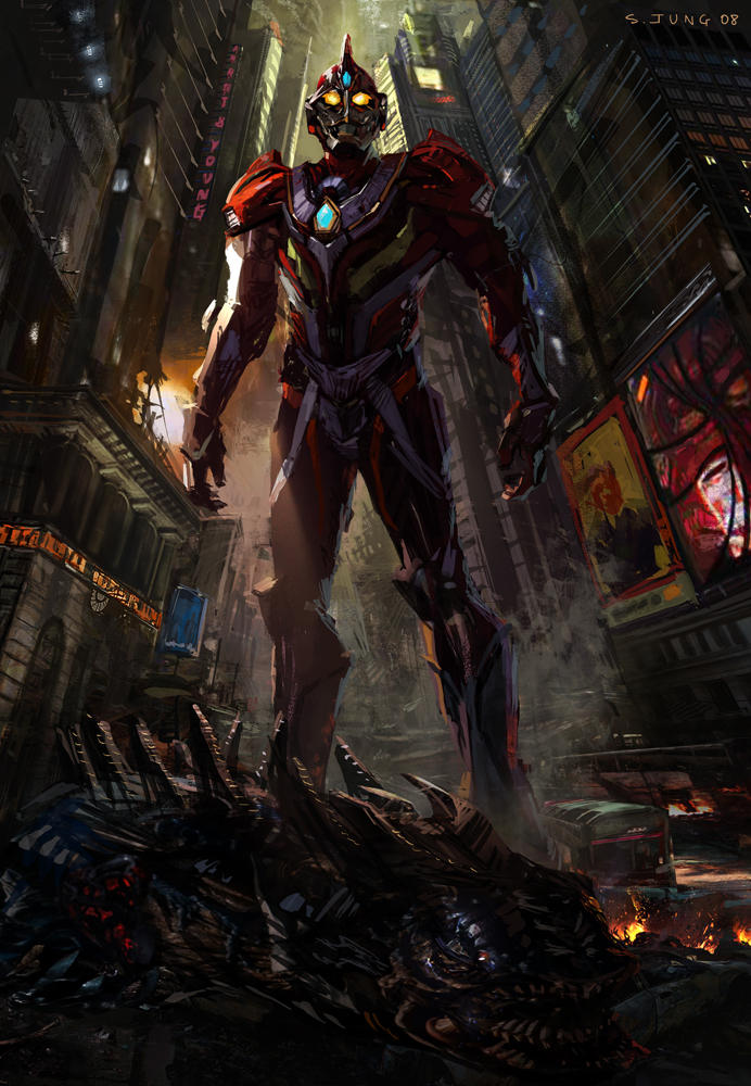 Ultraman poster by waza8i on DeviantArt