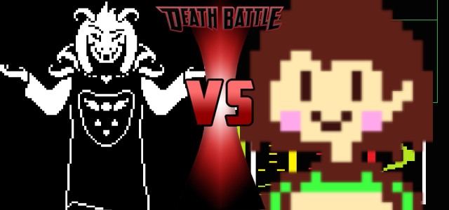Death Battle Asriel vs Chara by MisterZygarde64 on DeviantArt