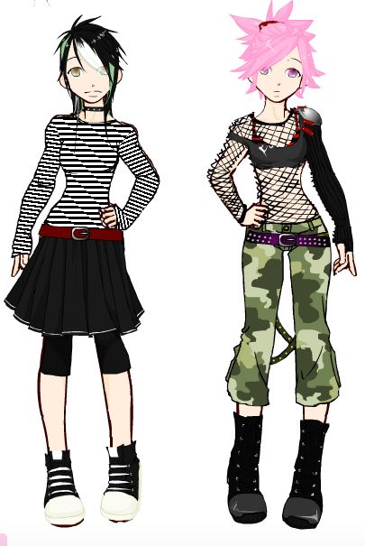 Emo Vs Punk by RebelScumWoman77 on DeviantArt
