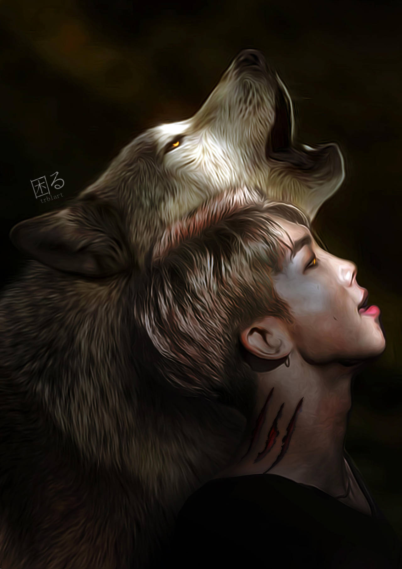 No Mercy - Werewolf BTS Namjoon AU by bangtan-trbl on DeviantArt