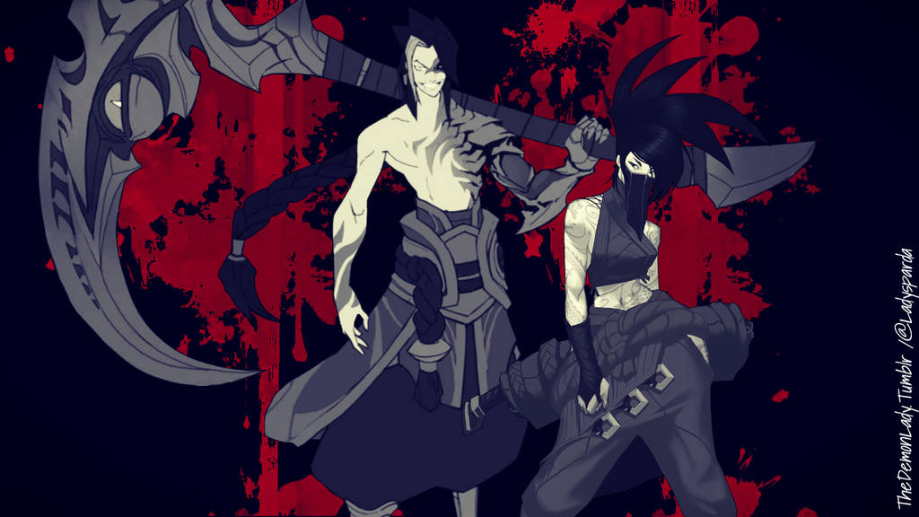 Kayn x Akali by TheDemonLady on DeviantArt