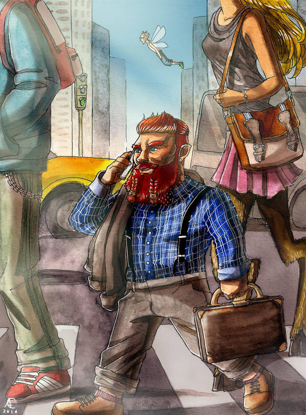 Fantasy Creatures In Modern Worlds - Dwarves by Celtilia on DeviantArt