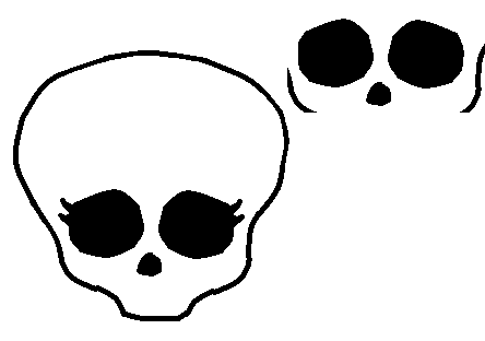 Monster High Skull Base by LeslieLepeKiraJess01 on DeviantArt