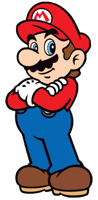 Super Mario: Mario Arm crossed 2D by Joshuat1306 on DeviantArt