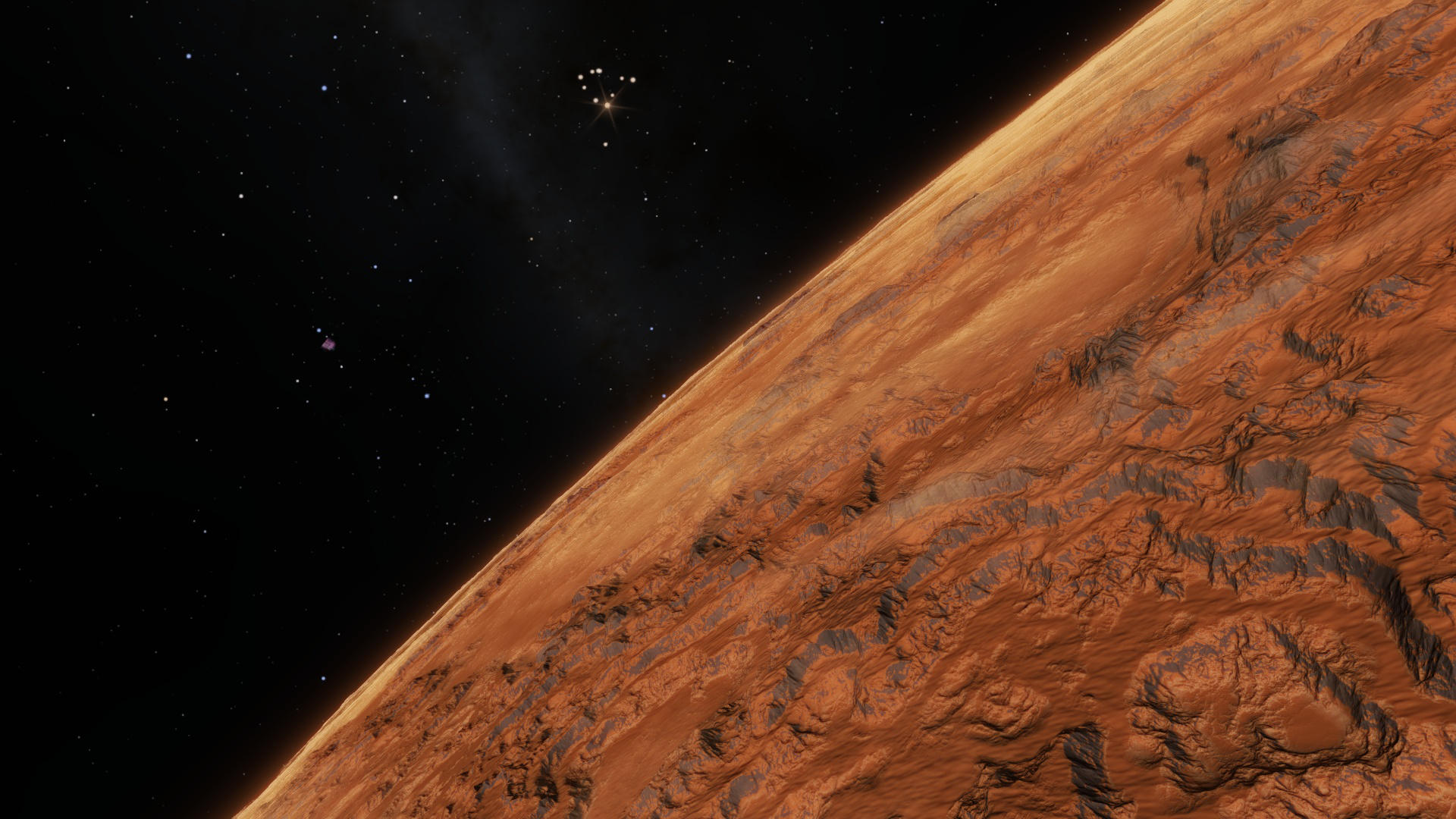 Aerial view above scorched sub-earth #15 by nirklars on DeviantArt