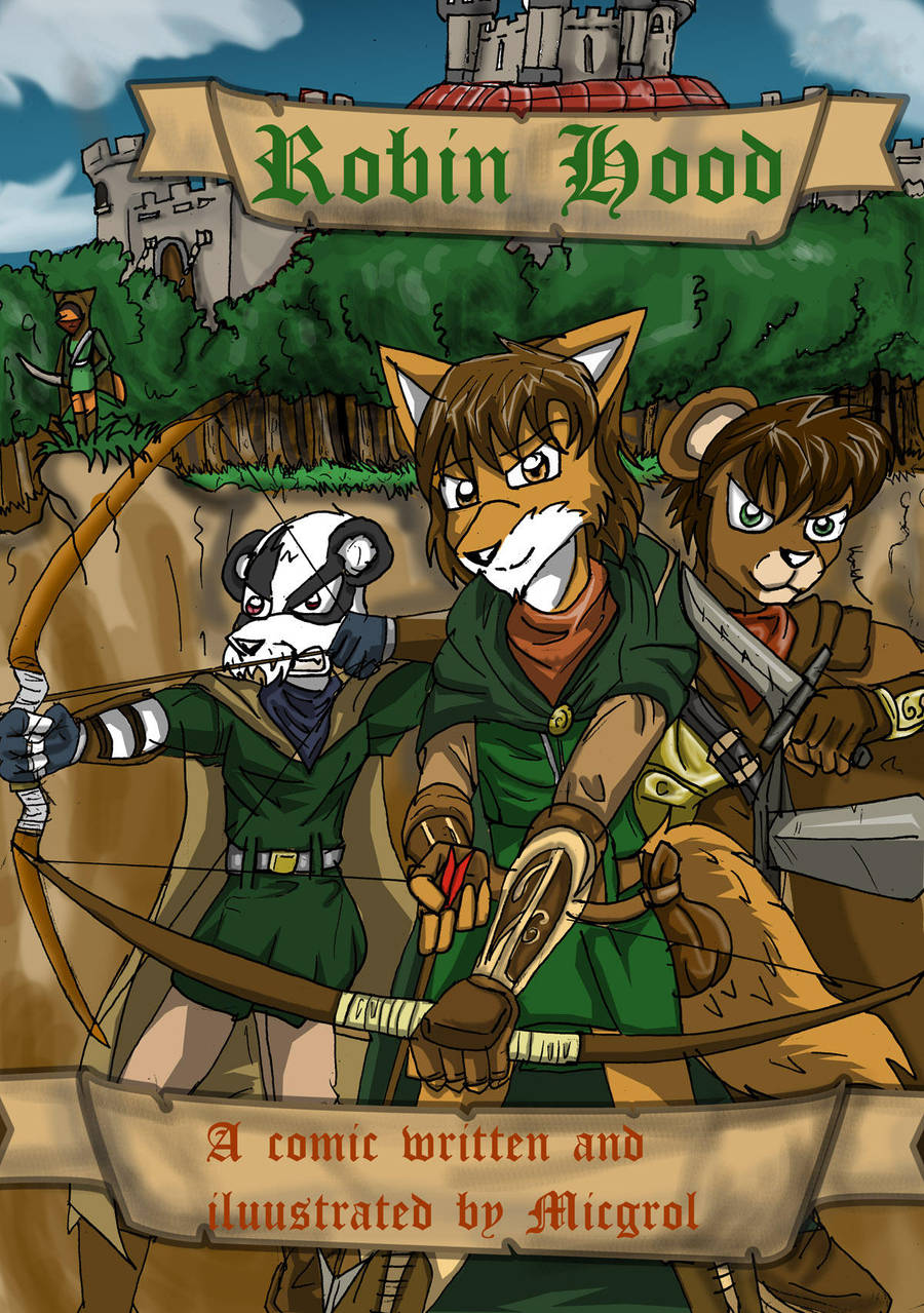Robin Hood comic frontcover by MikeOrion on DeviantArt