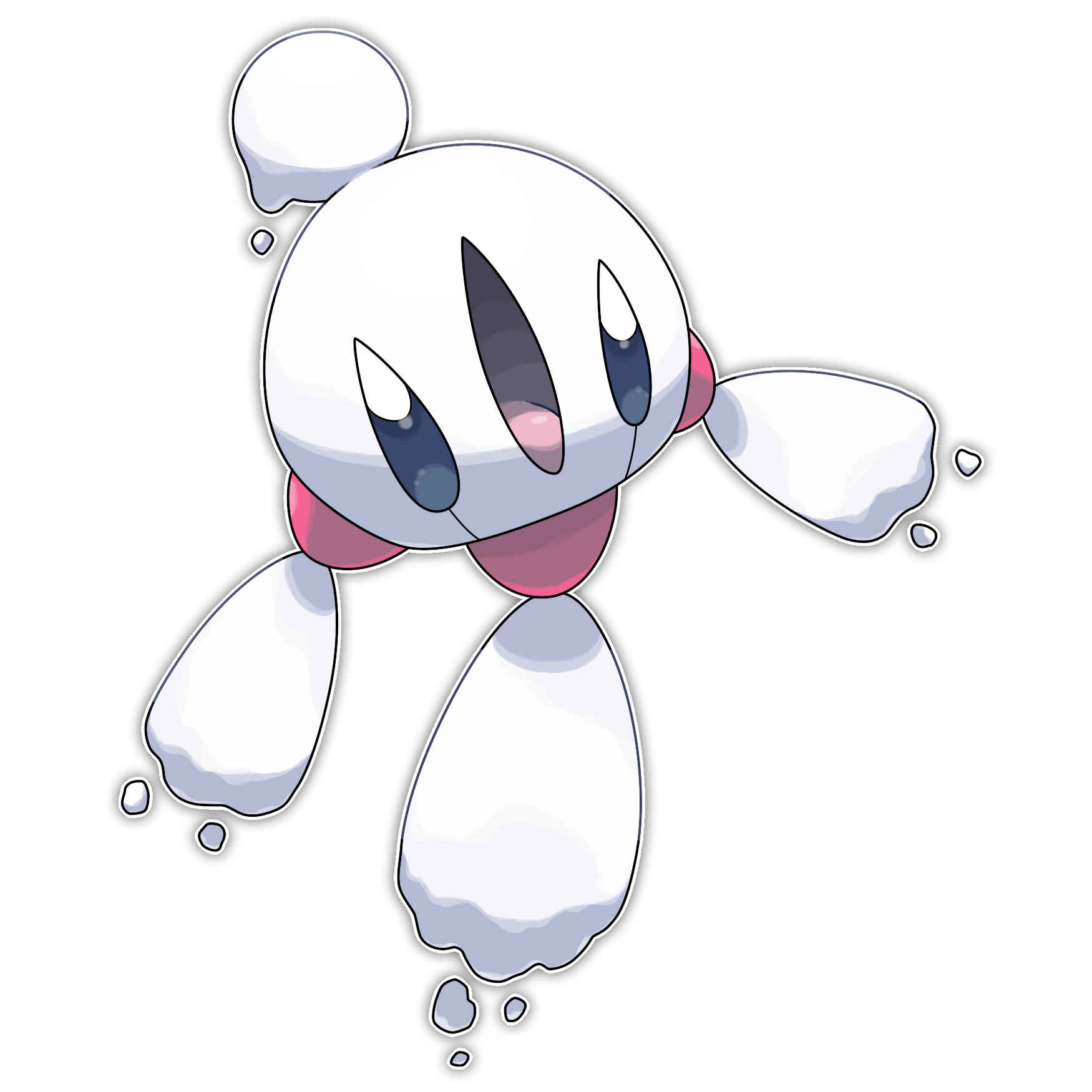 Tenschnee, Snow Angel Fakemon by Smiley-Fakemon on DeviantArt