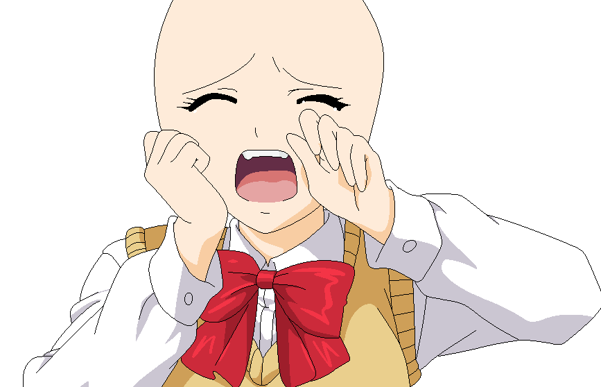 Anime Bases Crying Base Anime Crying Base By Pose