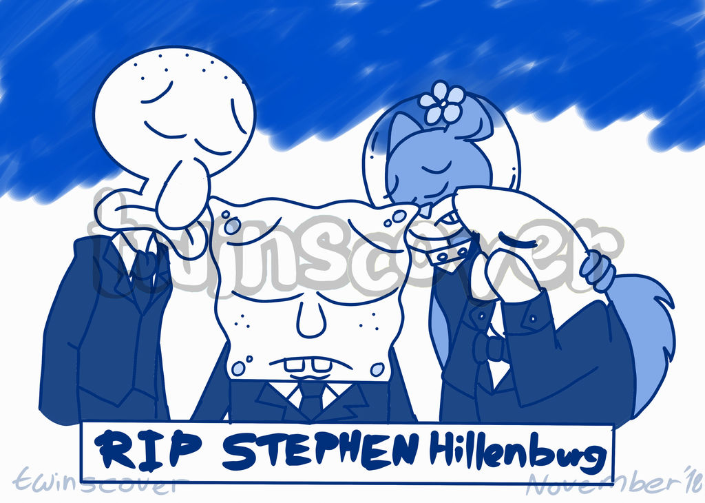 Spongebob - Farewell Stephen Hillenburg by twinscover on DeviantArt