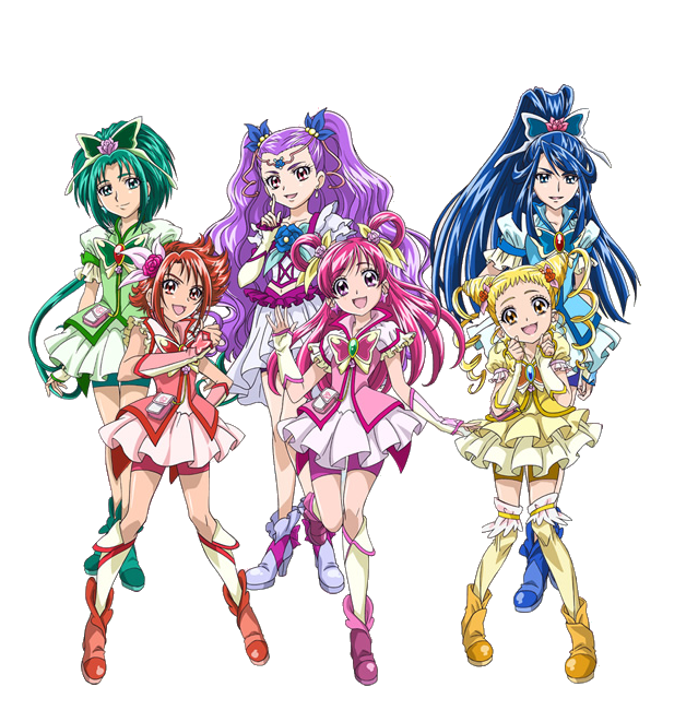 Yes! Pretty Cure 5 GoGo! - New Stage 2 Poses by frogstreet13 on DeviantArt