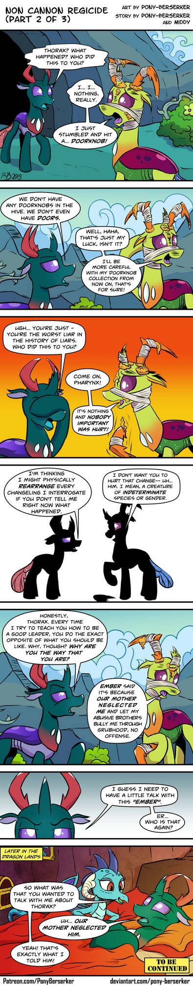 Non Cannon Regicide (Part 3 of 3) by Pony-Berserker on DeviantArt