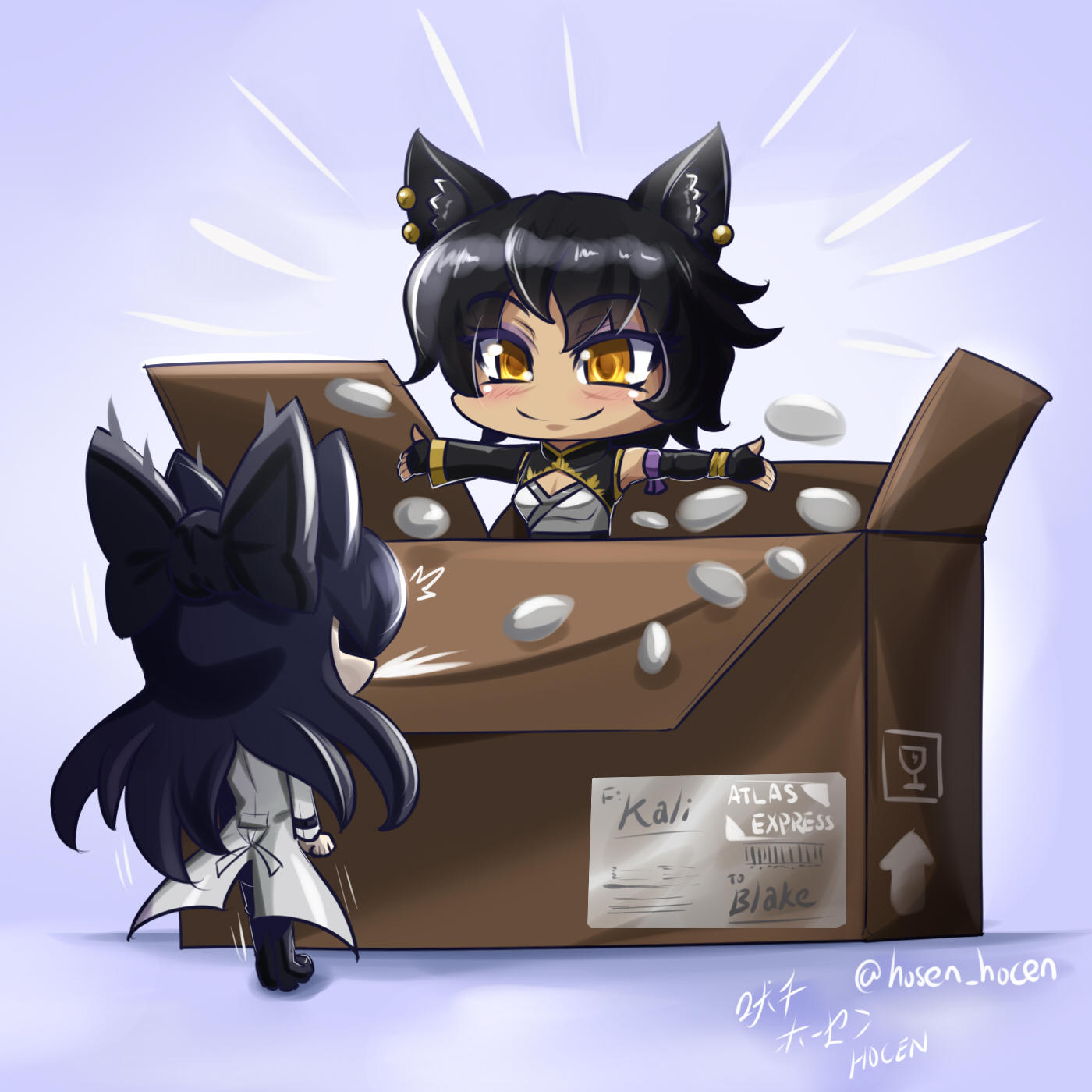 Rwby Heres Chibi Kali~ By Hosen Hosen Hocen On Deviantart