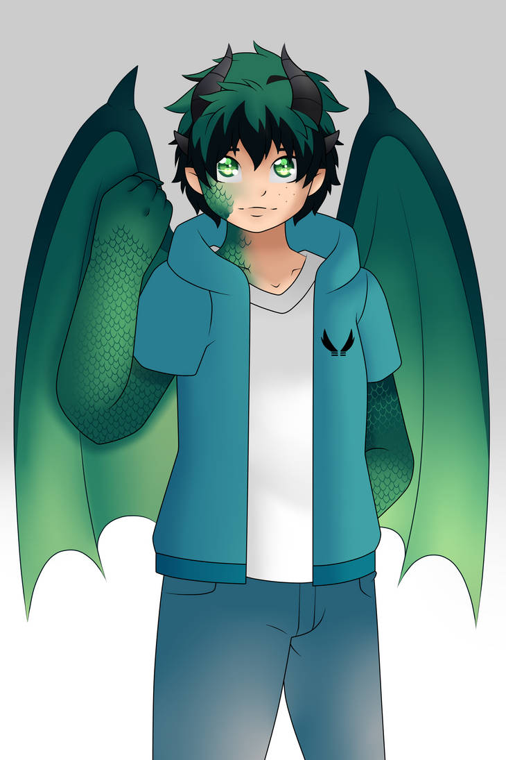 Dragon Midoriya by Mutant-Girl013 on DeviantArt