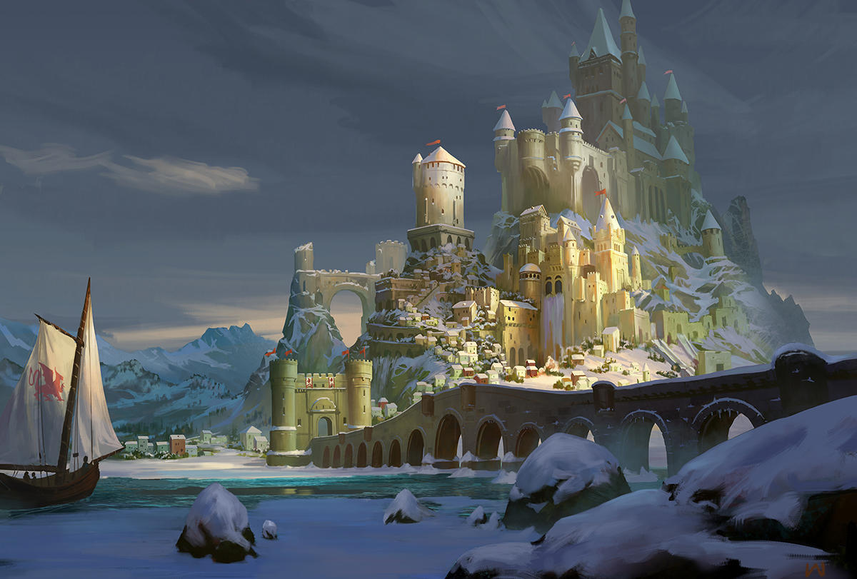 The castle by weiyong : r/ImaginaryCastles