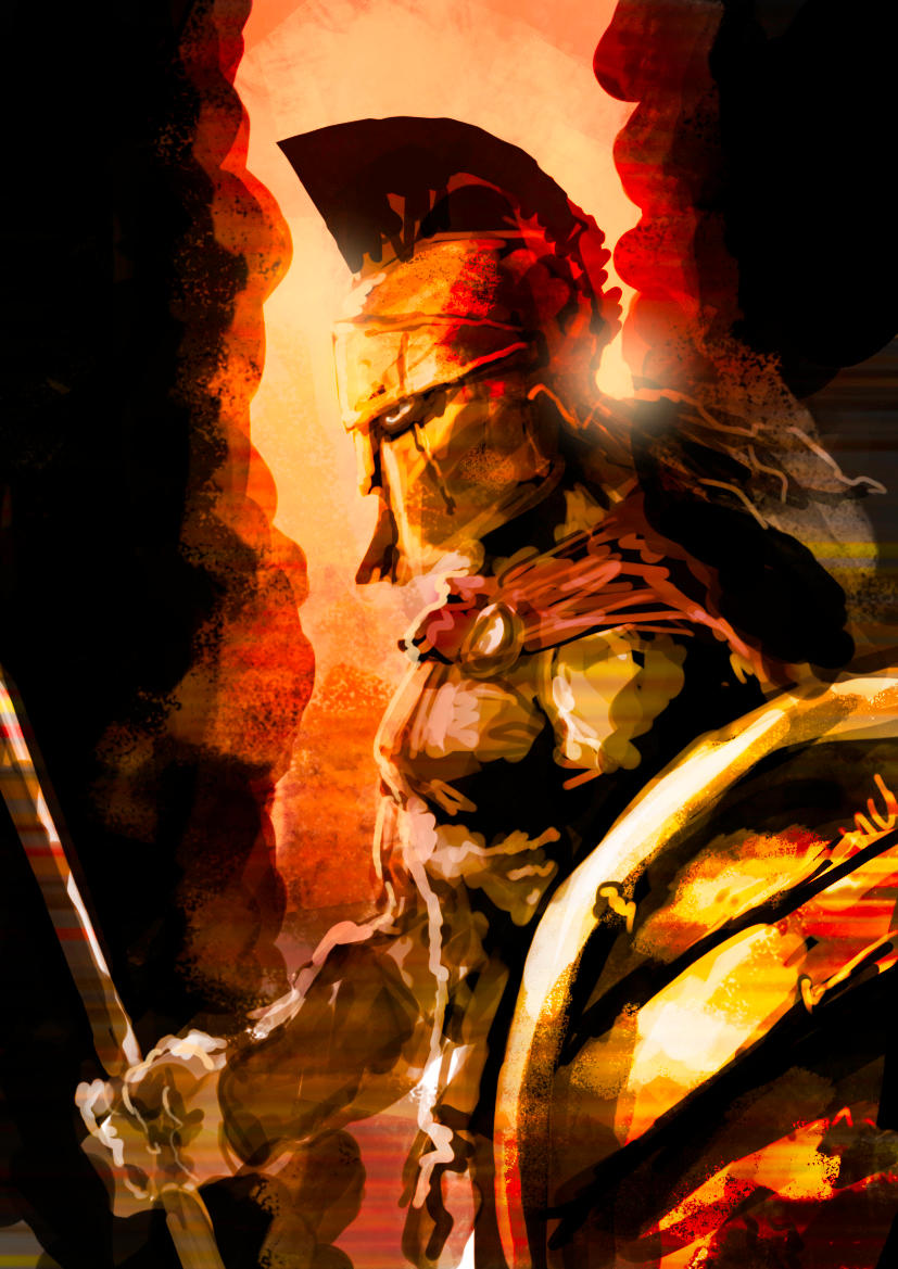 Spartan Speedpaint by slaine69 on DeviantArt