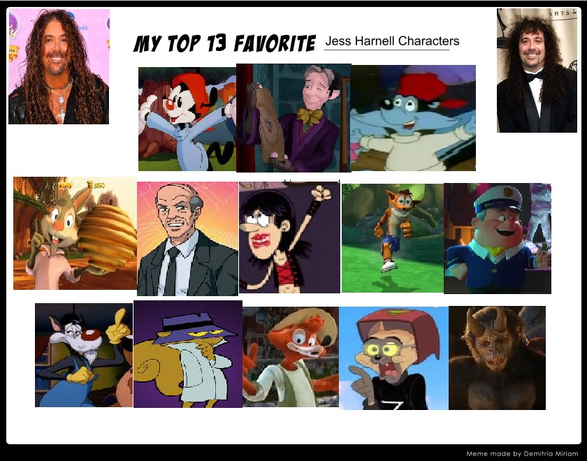 My Top 13 Favorite Jess Harnell Roles by SmoothCriminalGirl16 on DeviantArt