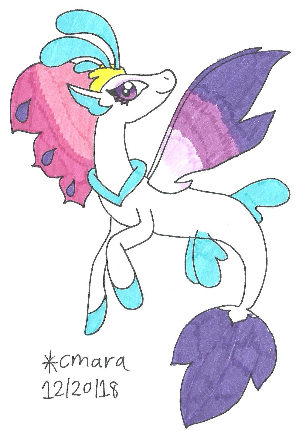 Queen Novo Seapony form by cmara on DeviantArt