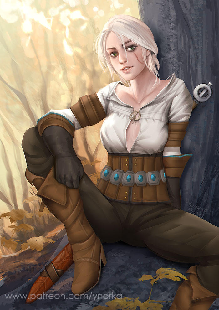 Ciri Outdoors by Ynorka Chiu : r/ImaginaryWitcher