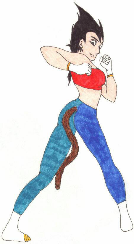 Saiyan Princess: Female Vegeta by saiyan-queen-vega on DeviantArt