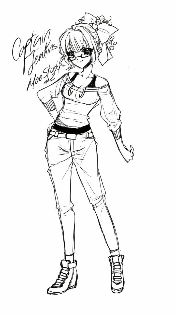 moe study #2 by CaptainKaddy on DeviantArt