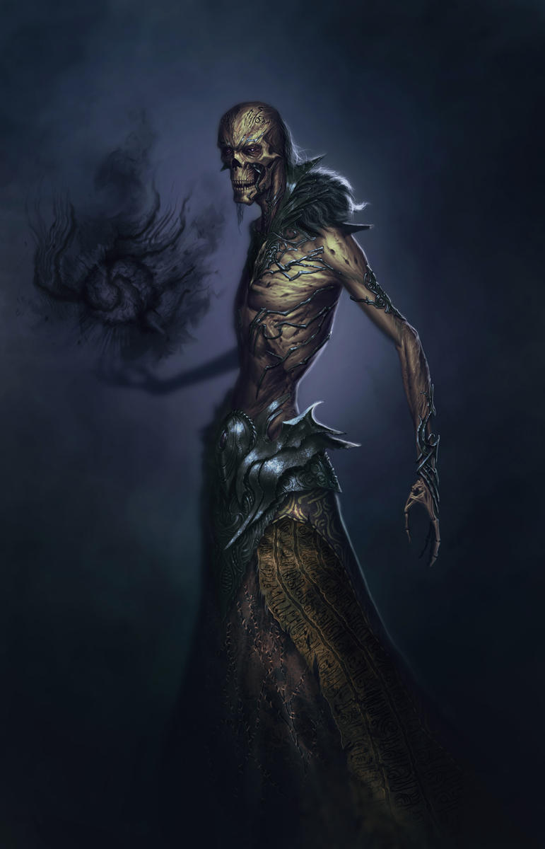 Legion of the Fallen - Fallen Undead Mage by TSABER on DeviantArt