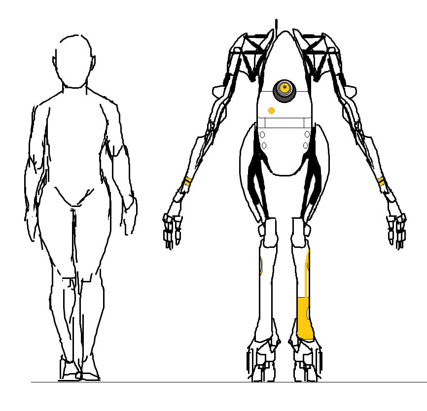 [PORTAL2] P-BODY Drawn with a mouse / 2014.08.02 by DJ-Thais on DeviantArt