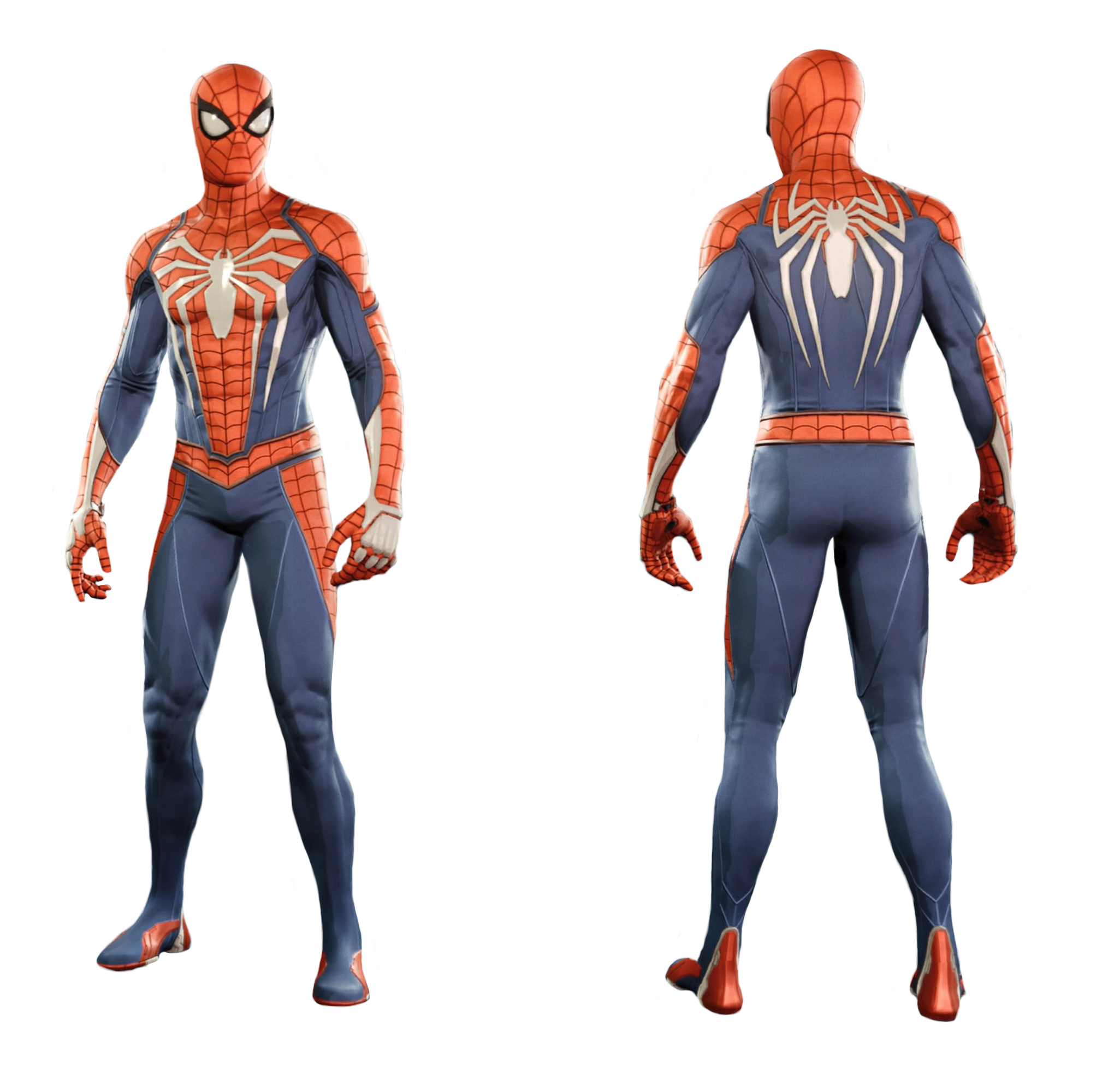 Spider-Man (Advanced Suit) - Transparent by Asthonx1 on DeviantArt