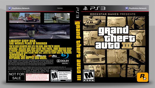 Grand Theft Auto 3 Playstation 3 Cover (Case) by ALXxx718 on DeviantArt