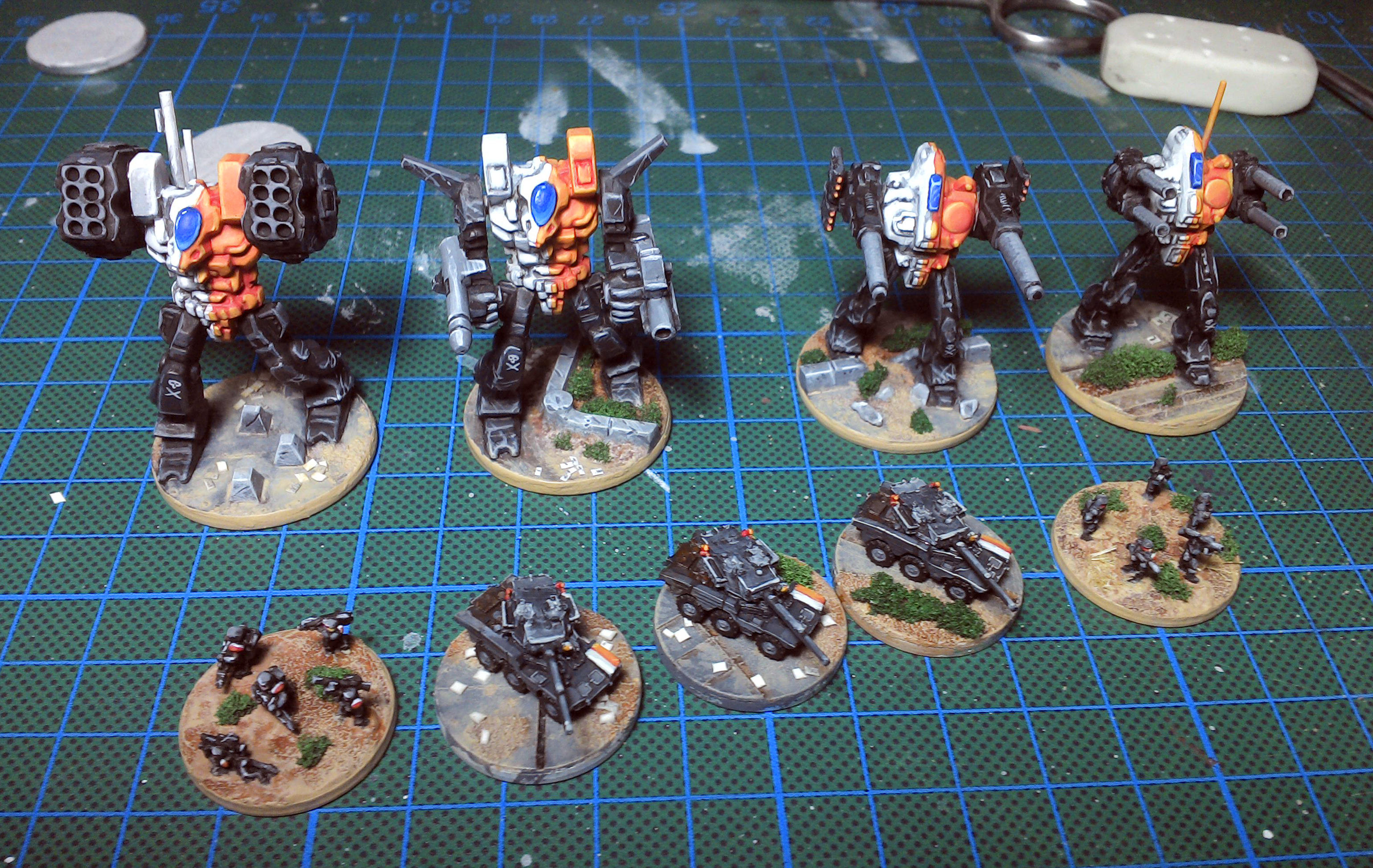 Mech Lance With Ground Support, 6mm by Ludwig1920 on DeviantArt