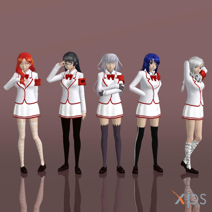 Yandere Simulator Models by KoDraCan on DeviantArt